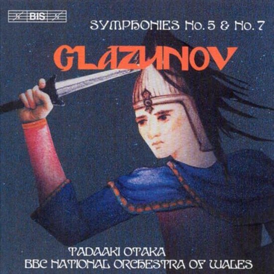 BBC National Orchestra Of Wales - Glazunov: Symphonies 5 & 7 (CD), Bbc National... | bol