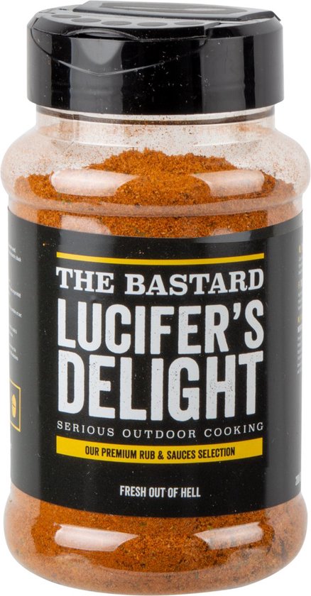 The Bastard - Lucifer's Delight - BBQ Rub - Barbecue Kruiden ...