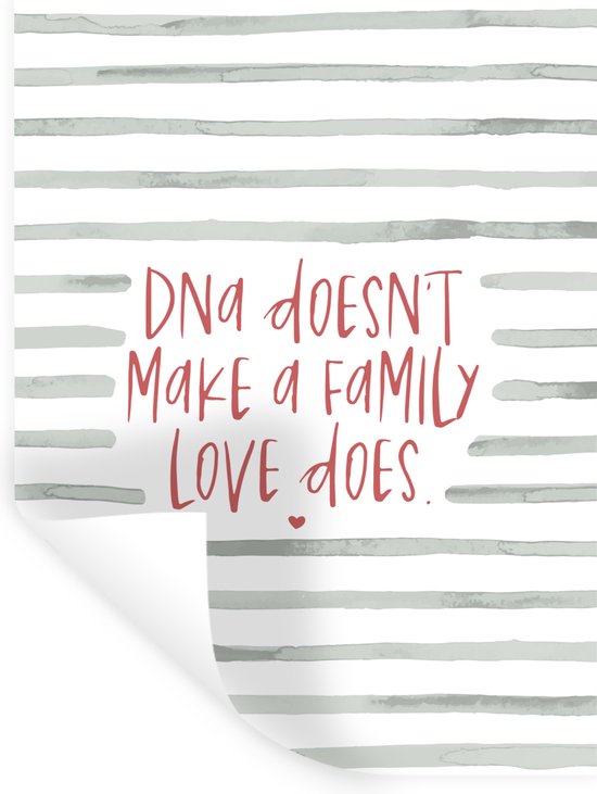 Muurstickers - Sticker Folie - Familie - Quotes - Spreuken - DNA doesn ...