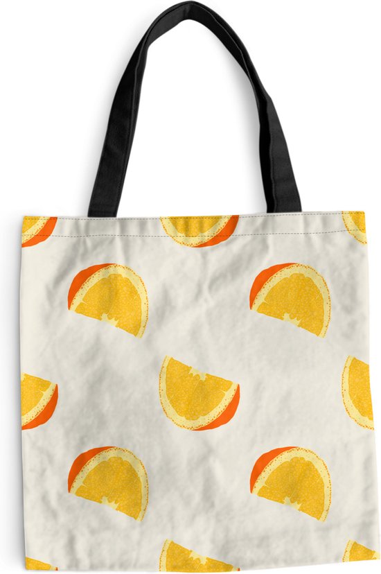 Sac Bandoulière - Sac De Plage - Shopper Orange - Fruits - Motifs ...