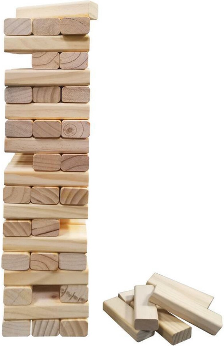Alert Vang en werpspel Houten Stapeltoren XL | Games | bol.com