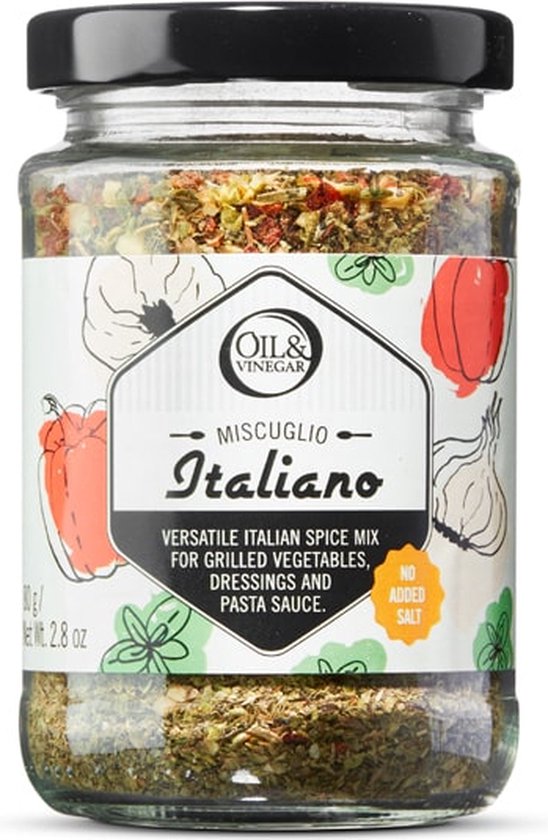 Oil & Vinegar | Miscuglio Italiano - Italiaanse Kruidenmix- 80g | bol.com