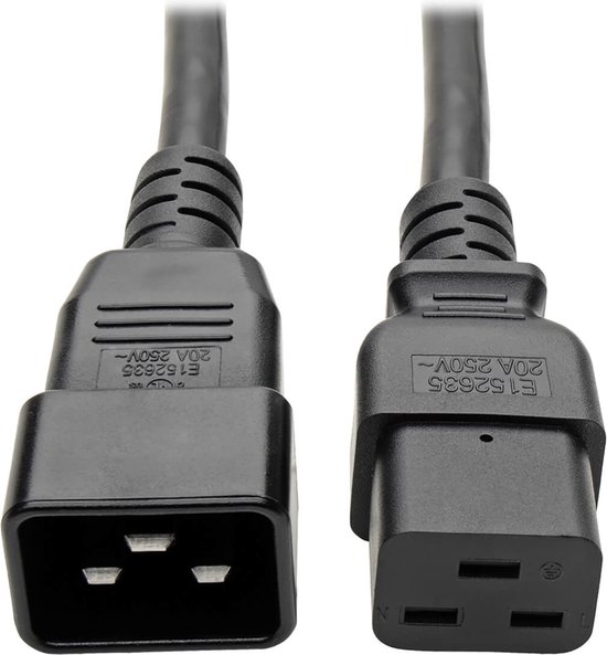 Tripp Lite P036-006 electriciteitssnoer Zwart 1,83 m C19 stekker C20 ...