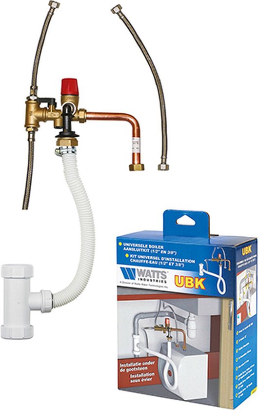 Watts kit de montage et groupe de sécurité pour Ariston/Daalderop 10-15L | bol.com