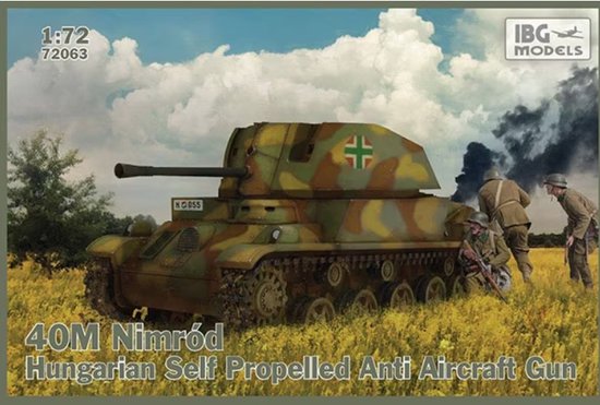 IBG | 72063 | 40M Nimrod Hungarian SP AA gun | 1:72 | bol.