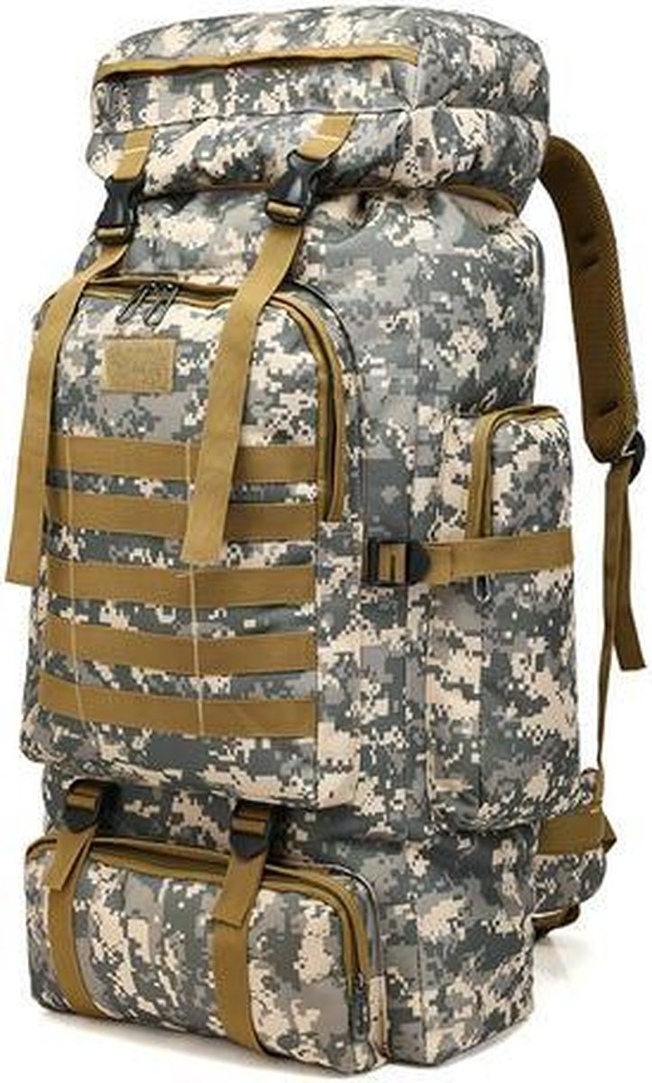 Polaza® Backpack - Rugzak - Rugtas - Groot Formaat - Reis Rugzak - Voor ...