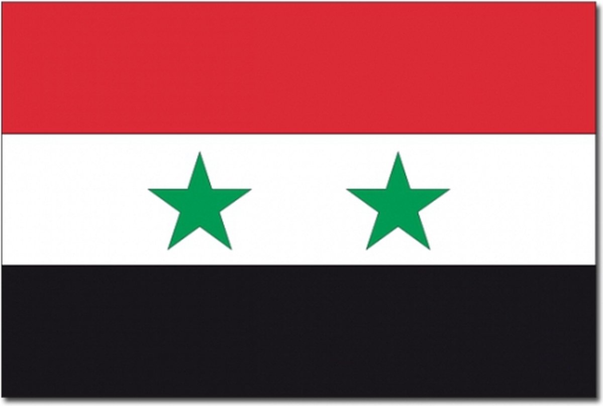 Vlag Syrie 90 x150 cm | bol