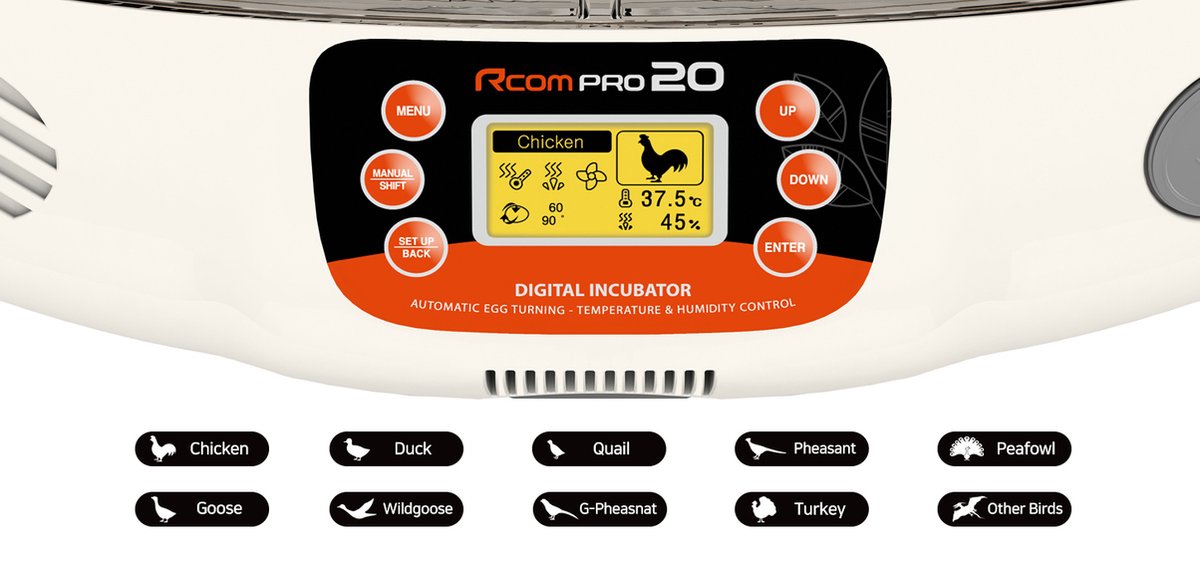 Broedmachine RCOM 20 PRO | bol