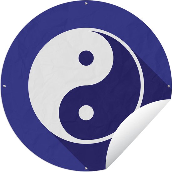 Affiche de jardin autour de l'illustration Yin et Yang - Une ...