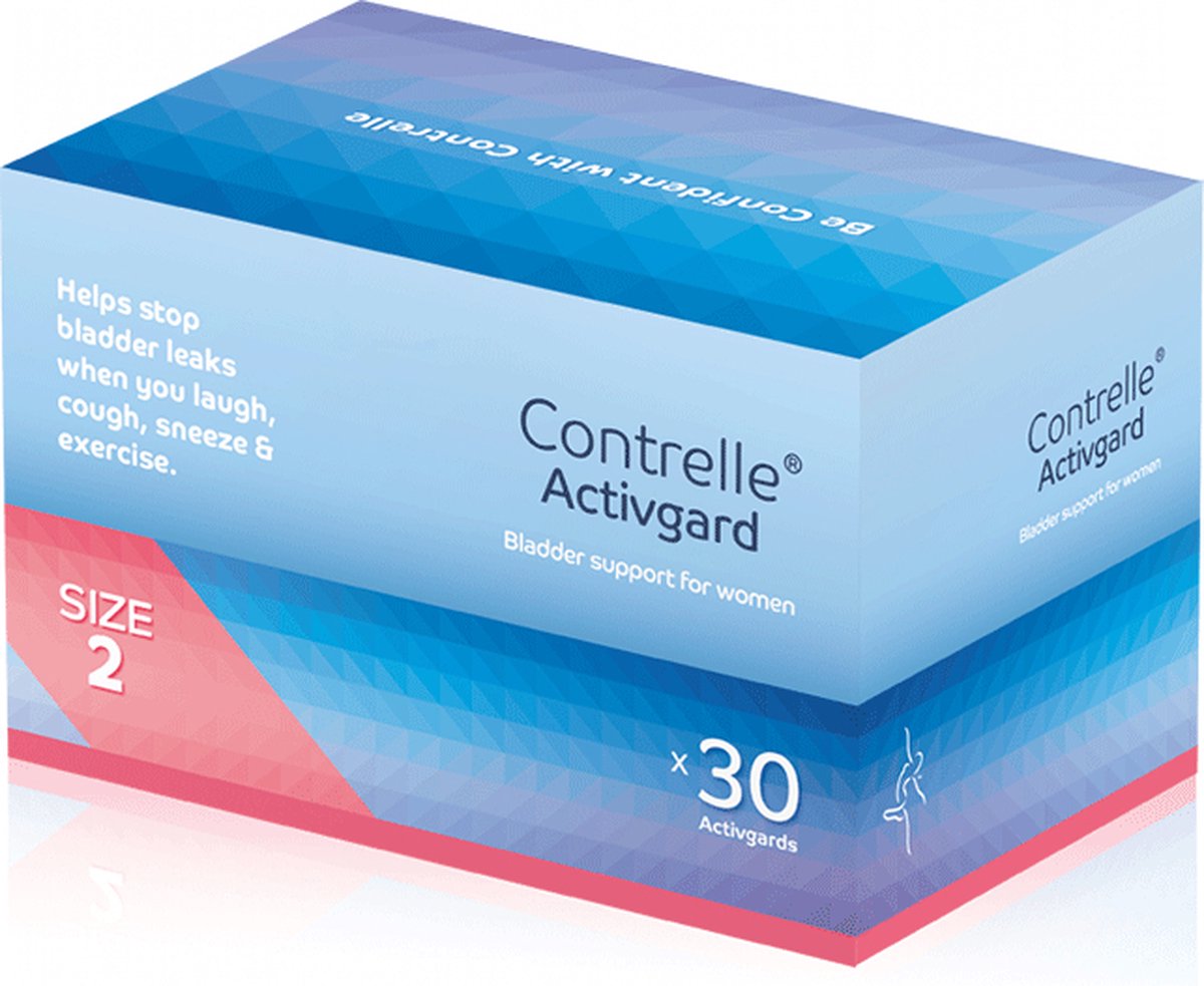 CONTRELLE Activgard blaassteun tegen urineverlies - 30 pack - maat 2 ...
