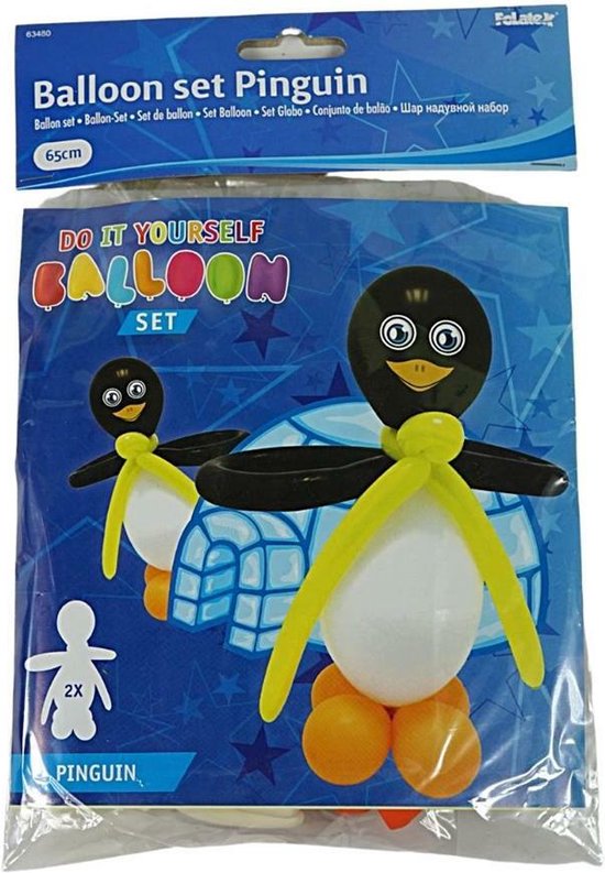 Folat - DIY Balloon Kit Penquin | bol