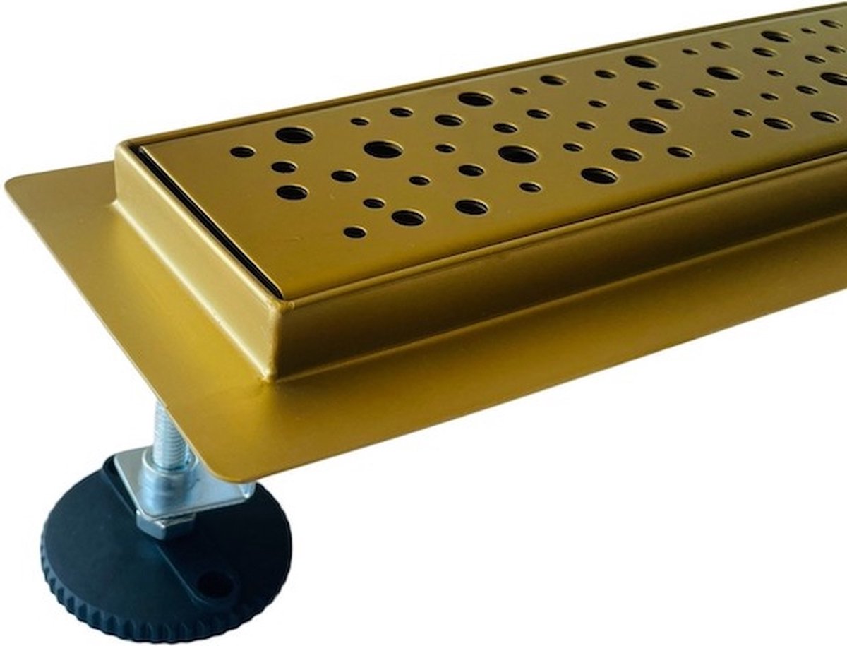 WOON-DISCOUNTER.NL - Douchegoot Pandrup 70x7cm Goud rooster ...