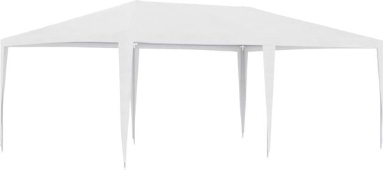 vidaXL Partytent 4x6 m wit | bol.com
