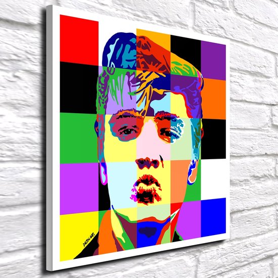 Pop Art Elvis Presley Poster in lijst - 70 x 70 cm Fotopapier Mat 180 ...