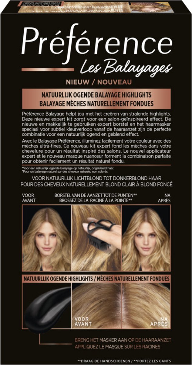 L'Oréal Préférence Les Balayages Highlights Lichtblond Haar | bol.com