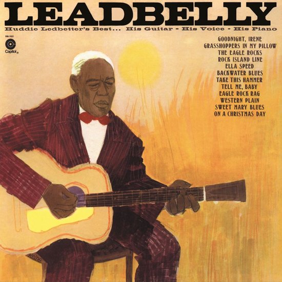 Leadbelly - Huddie Ledbetter's Best - His Guitar-His Voice-His (LP ...