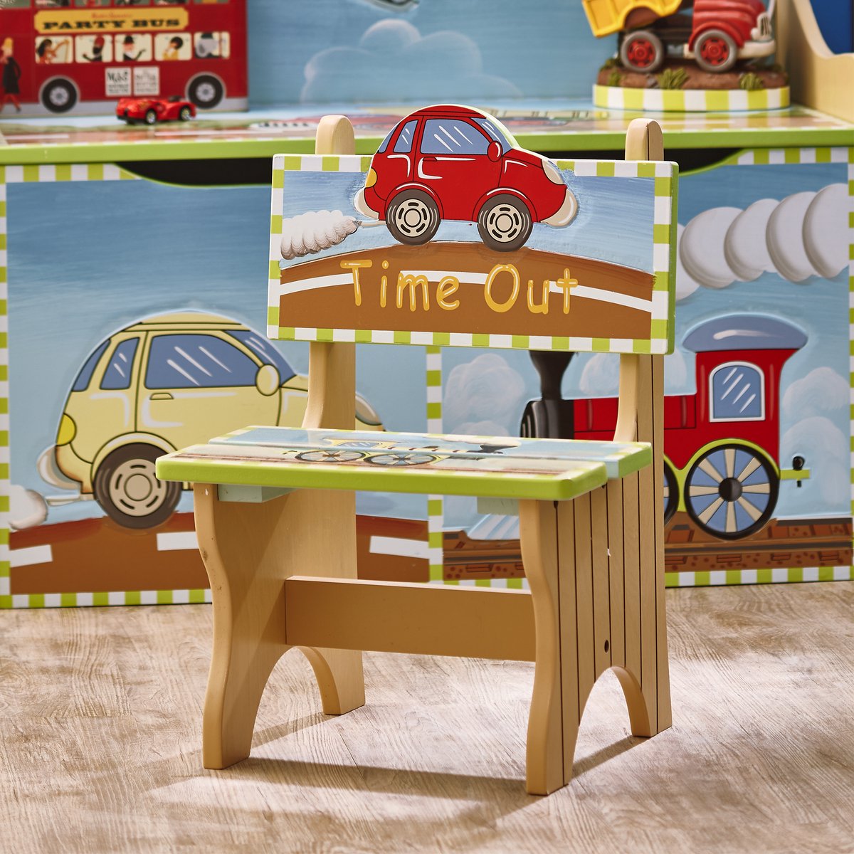 Teamson Kids - Houten Time-Out Stoel Voor Kinder - Kinderslaapkamer ...