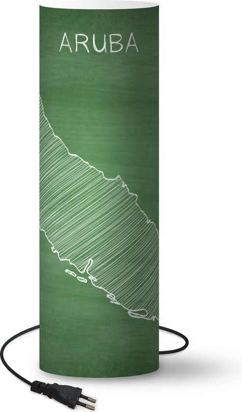 Illustration de la lampe Aruba - Une illustration d'Aruba sur un ...