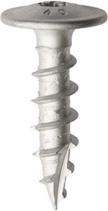 Wovar Poteau Support Vis Galvanisé 10 x 40 mm | Par pièce | bol.com