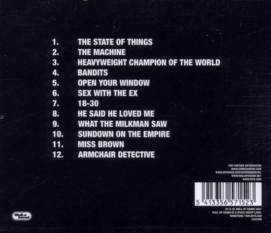 Reverend And The Makers - State Of Things (CD), Simon Stafford | CD ...