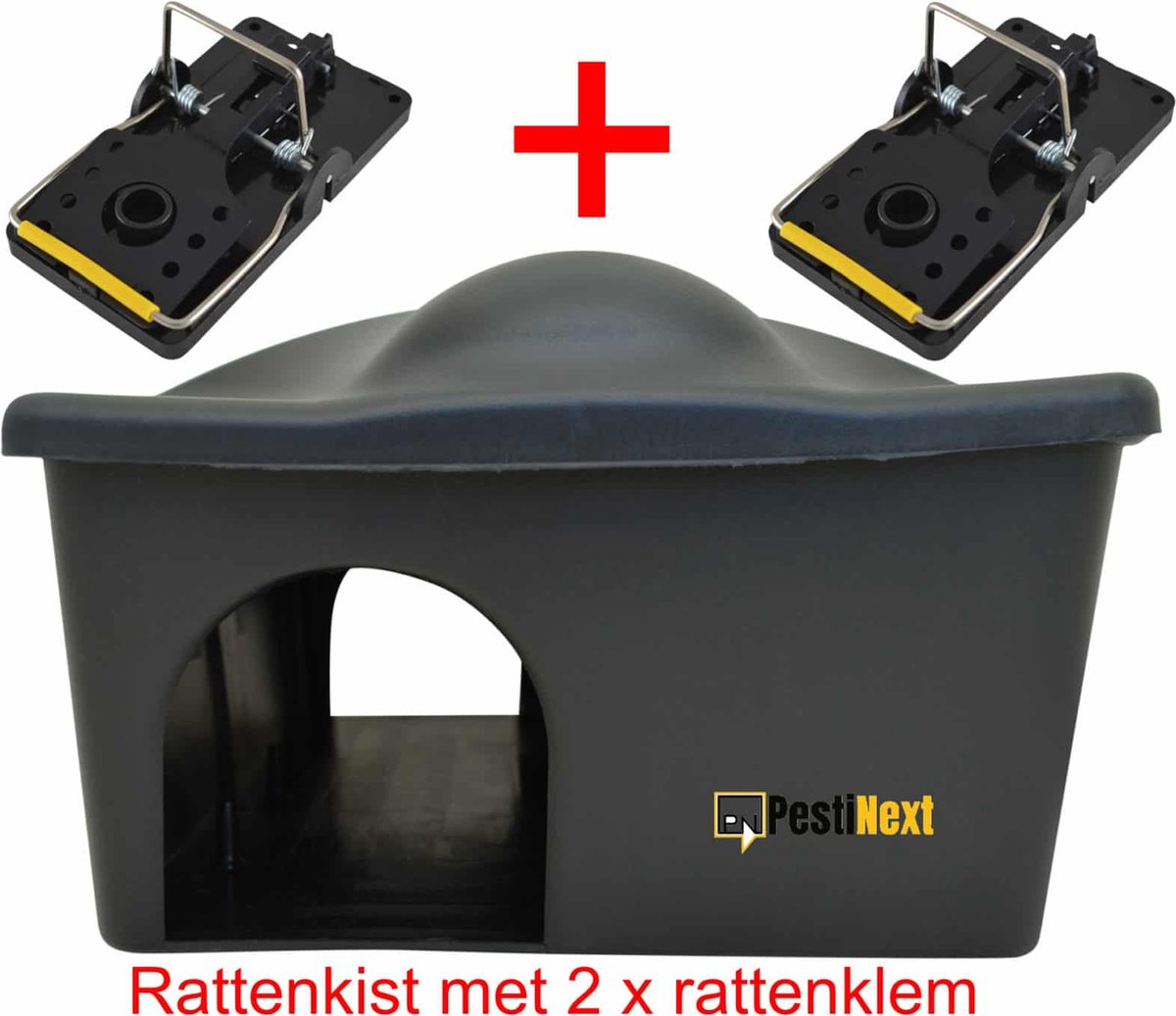Professionele Rattenvoerdoos - Rattenkist - Rattenval - inclusief 2 ...