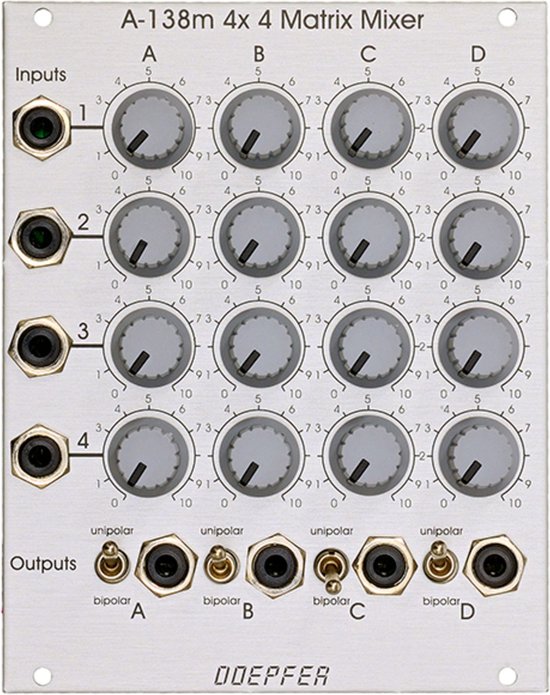 Doepfer A-138M Matrix mixer - Mixer modular synthesizer | bol