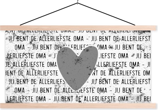 Porte-affiche avec affiche - Affiche scolaire - Chère grand-mère - Fête ...