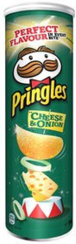 Pringles Cheese & Onion - 9 x 165 gr | bol.com