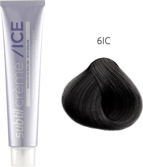 Subtil Haarverf Creme Ice Hair Coloring Cream 6IC Blond Fonce | bol