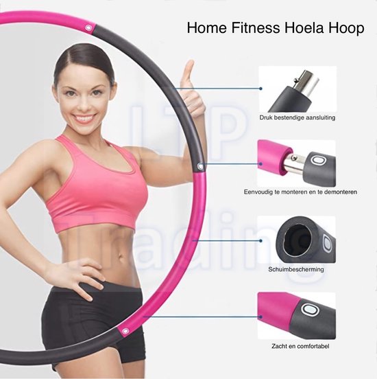 Fitness Hoele Hoop - Hula Hoop - Sport Hoepel - Yoga Ring - Ideaal om ...