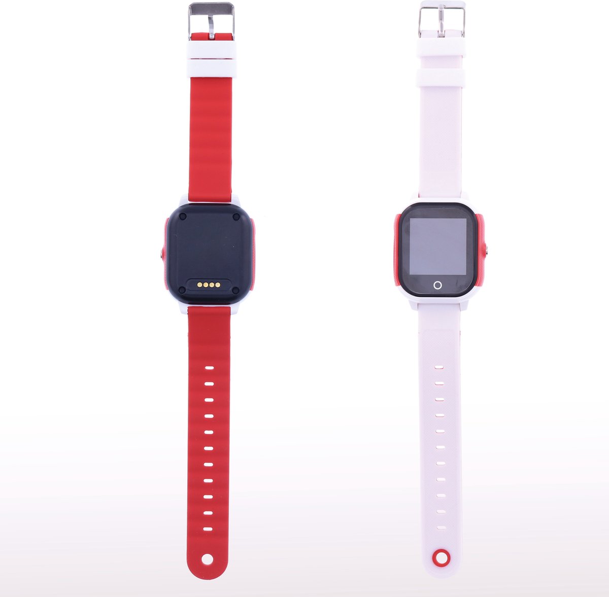 Wuzzi Watch Indi wit-rood - Wuzzi Alert alarm horloge | bol.com