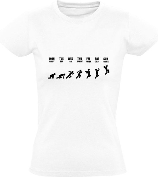 Cele-brate Dames T-shirt | Collega | Verjaardag | Party | Wit | bol