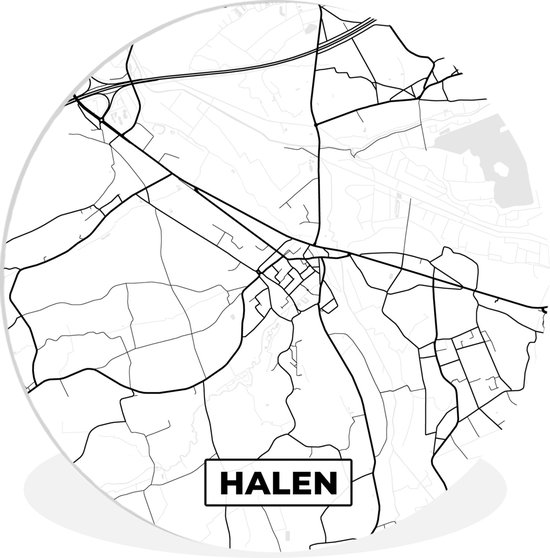 Wall Circle - Wall Circle Indoor - Map - Map - City Map - Halen ...