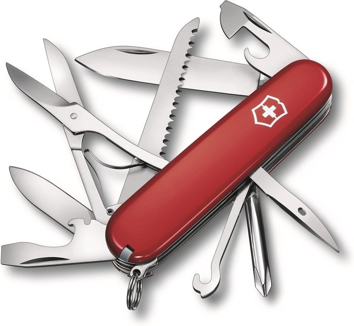 Victorinox Fieldmaster Red Zwitsers Zakmes - 15 Functies - Rood | bol.com