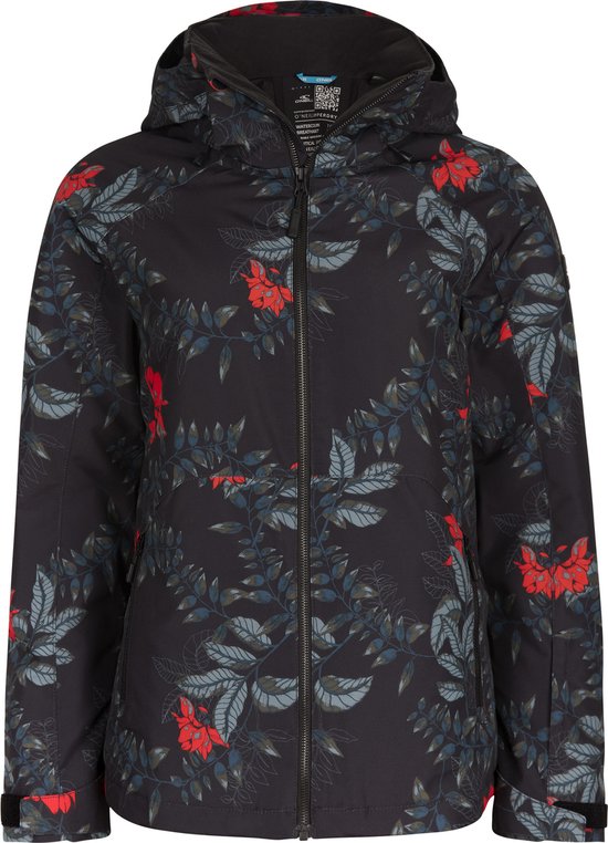 O'Neill Jas Women Adelite Black With Green Xs - Black With Green 55% ...