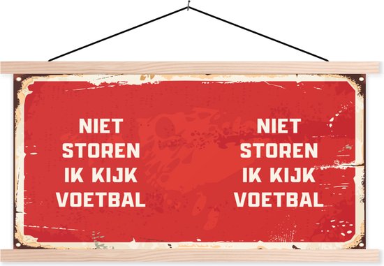 Posterhanger incl. Poster - Schoolplaat - Quotes - Spreuken - Niet ...