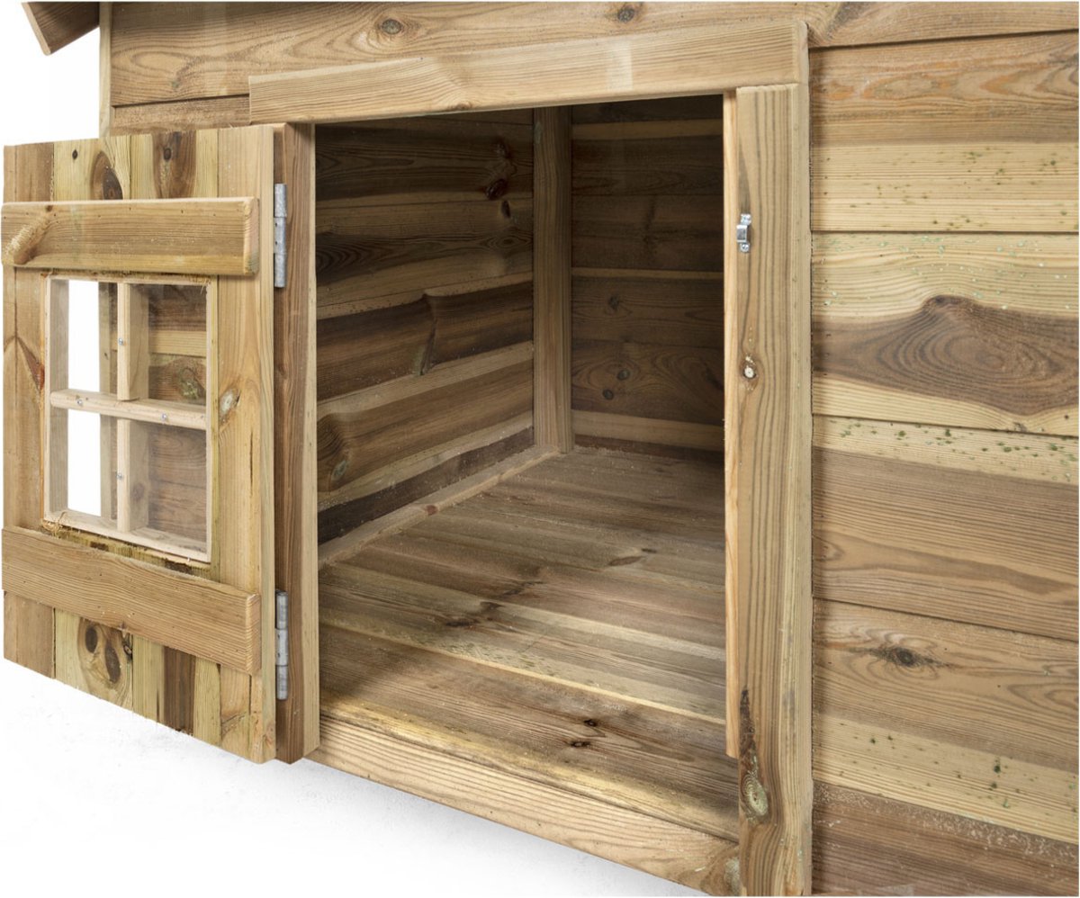 Hondenhok Noud - Hondenhok hout - Hondenhok buiten - Hondenhuis ...