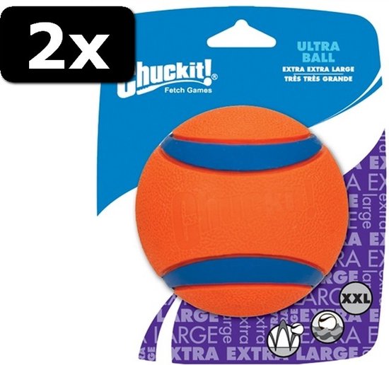 2x CHUCKIT ULTRA BAL XXL 10CM | bol