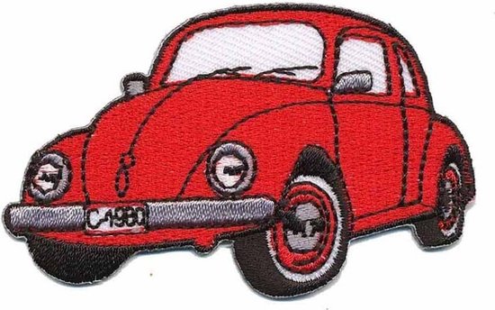 Volkswagen kever applicaties - 3 stuks - Strijk Embleem Patch - set van ...