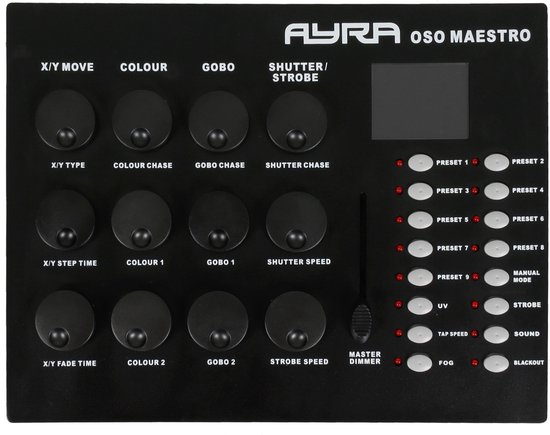 Ayra OSO Maestro DMX controller | bol