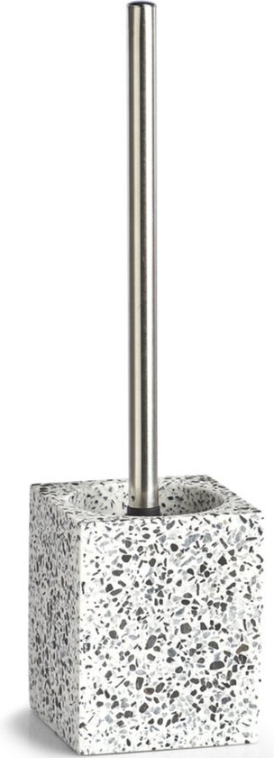 Luxe WC/Toilet spullen set Toiletborstel met zeeppompje van polystone ...