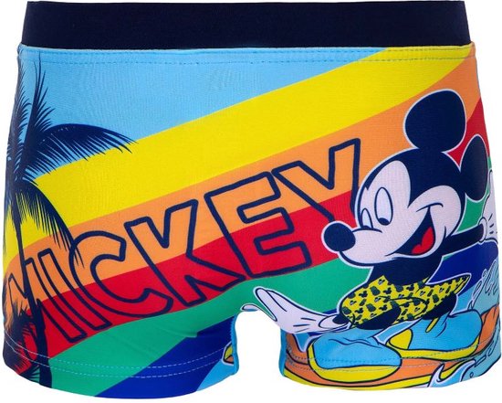 Mickey Mouse - Zwembroek Mickey Mouse- jongens- maat 110/116 | bol.com