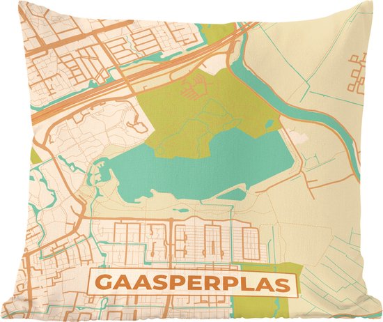 Sierkussens - Kussentjes Woonkamer - 60x60 cm - Vintage - Gaasperplas ...