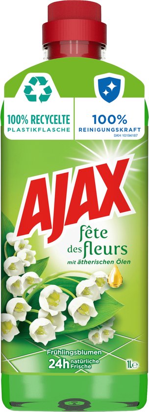 AJAX Allesreiniger Spring Flowers Ultra 1L | bol