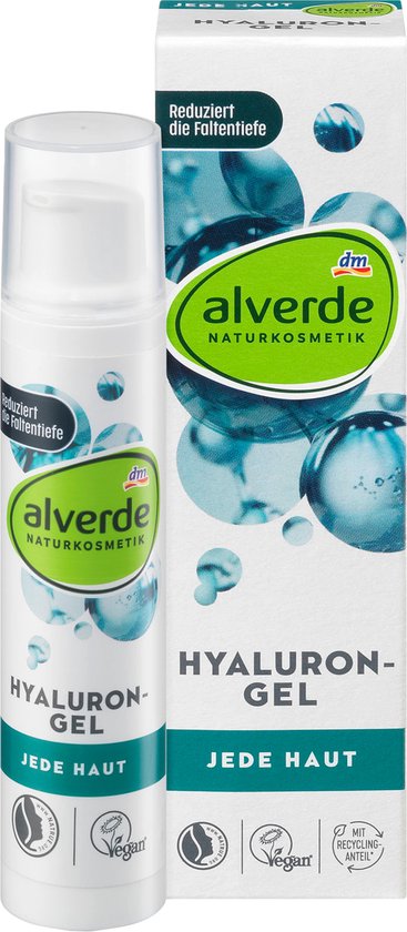 alverde NATURKOSMETIK Elke huid hyalurongel, 15 ml | bol
