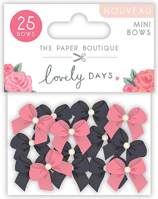 The Paper Boutique Mini bows - Lovely days | bol.com