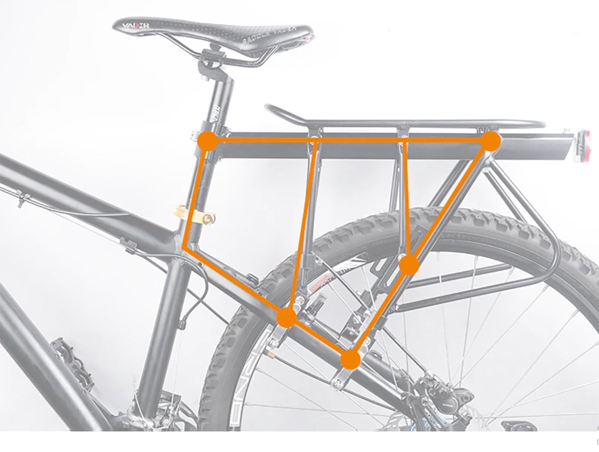 Bagagedrager Fiets - Universeel - met Quick Release - Bagagerek ...