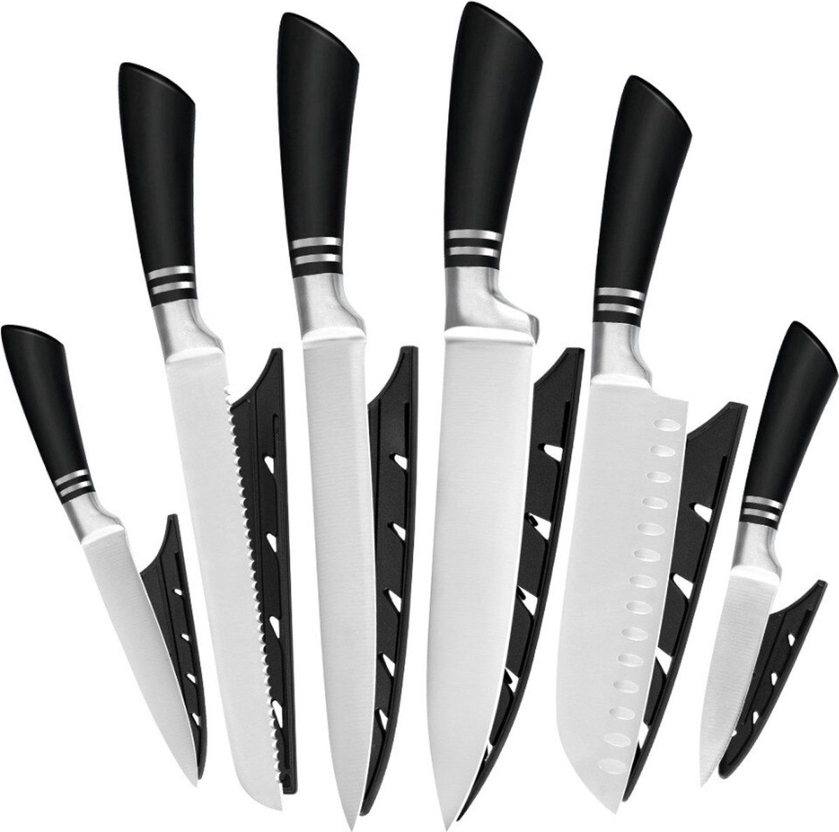 Blade Masters - Ensemble de couteaux japonais - Ensemble de couteaux ...