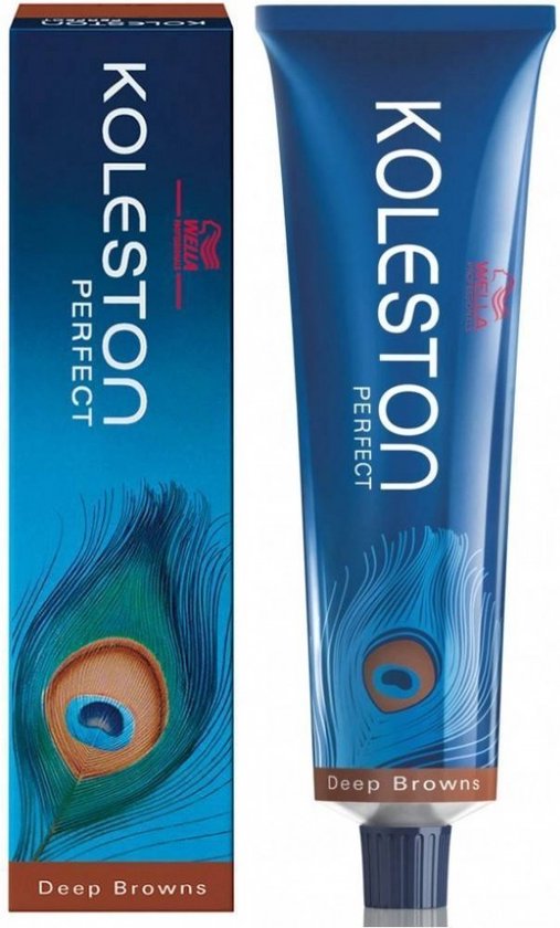 Wella Professionals Koleston Perfect - Haarverf - 4/07 Pure Naturals - 60ml | bol
