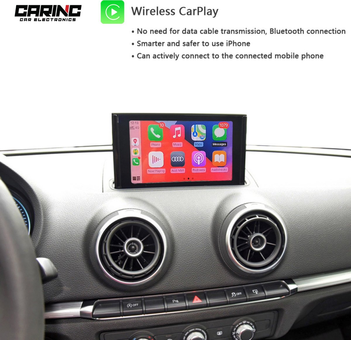 Interface AUDI MIB/MIB2 CarPlay/Android Auto avec montage | bol.com